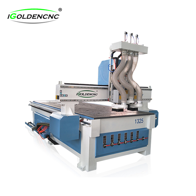 Three-process Woodworking Cnc Router Engraving Machine - iGolden CNC