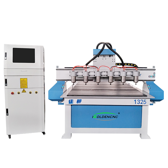 1-6 Multi Head Cnc Router Wood Carving Machine - iGolden CNC