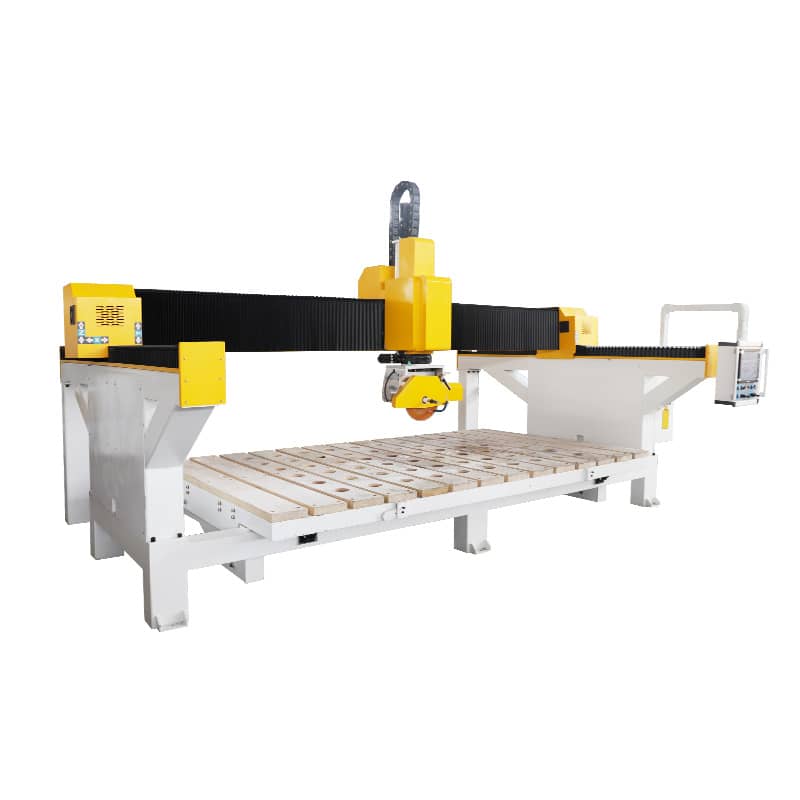 Quartz, Granite, Marble 5 Axis CNC Cutting Bridge Saw - iGolden CNC