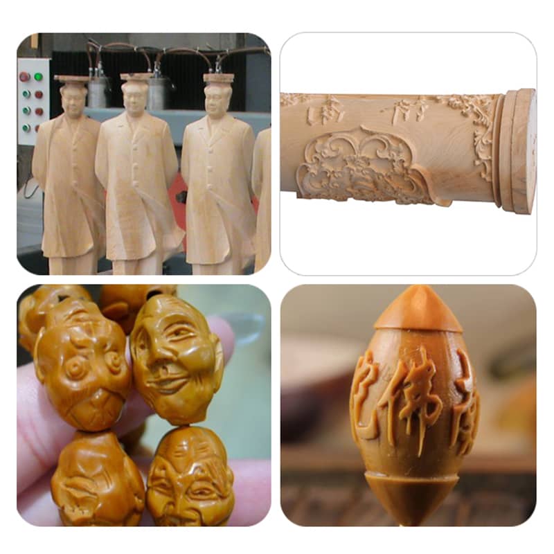 wood cnc router carving machine with rotary axis from China ...