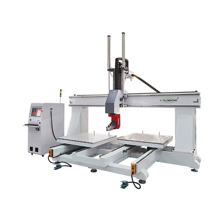 5 Axis Moving Table Cnc Router Woodworking Machinery - iGolden CNC