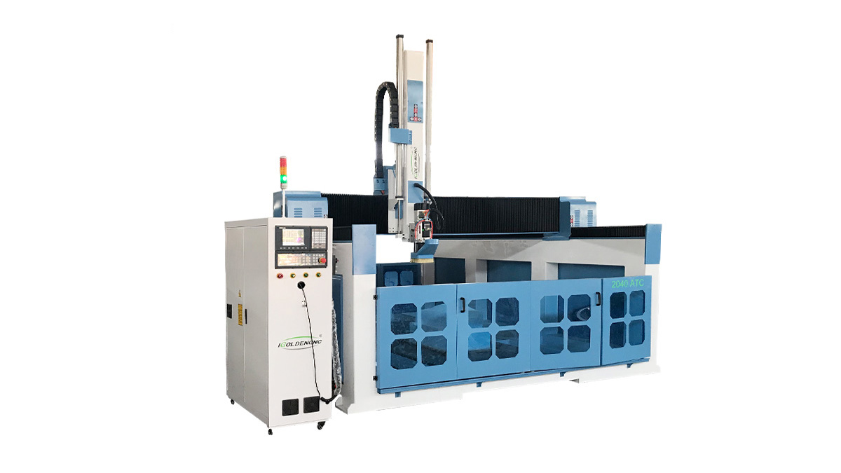 4 Axis ATC CNC Router - iGolden CNC