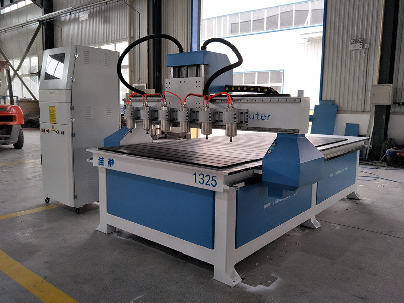 1-6 Multi Head Cnc Router Wood Carving Machine - iGolden CNC