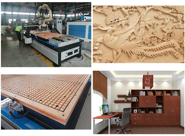 CNC Wooden Cutting Design CNC Timber Cutting machine - iGolden CNC
