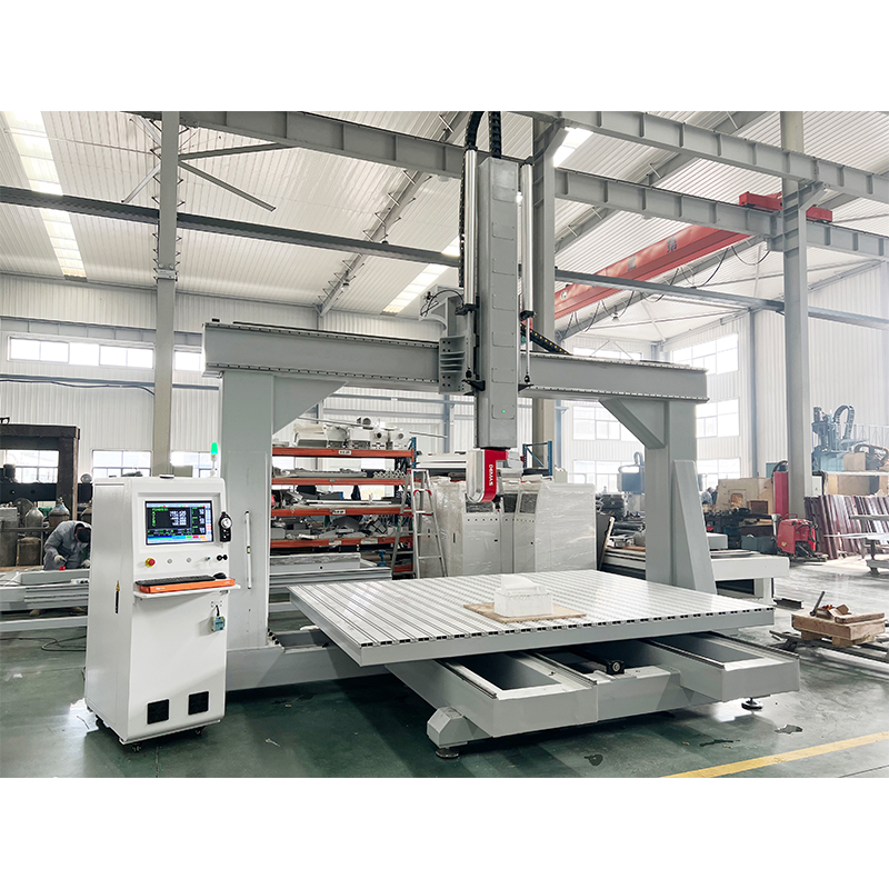 5 Axis Moving Table Cnc Router Woodworking Machinery - iGolden CNC