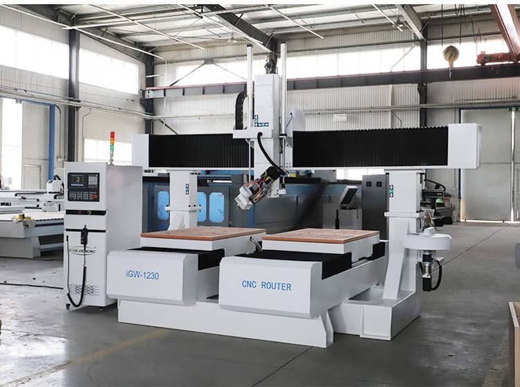 4 Axis CNC Router Table Machine ,ATC CNC Woodworking Machine - iGolden CNC